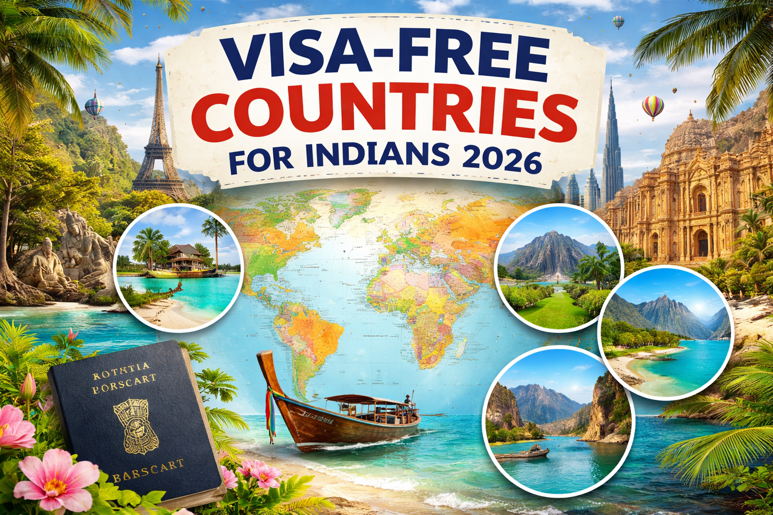 Countries Indians Can Visit Without A Visa (2026 Complete Guide)